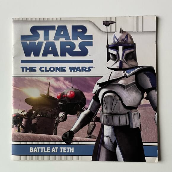 Star Wars | Accents | Star Wars The Clone Wars Battle At Teth Book ...